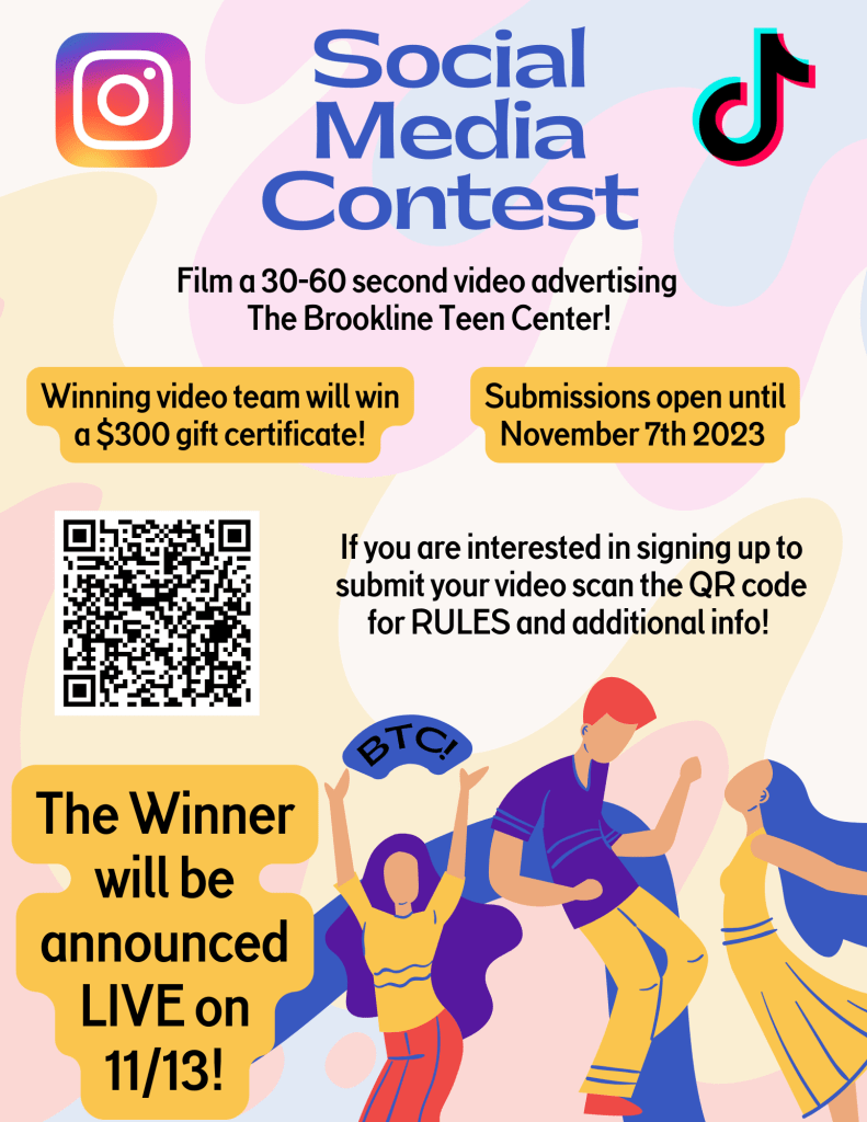 Brookline Teen Center – A safe space for discovery, creative expression ...